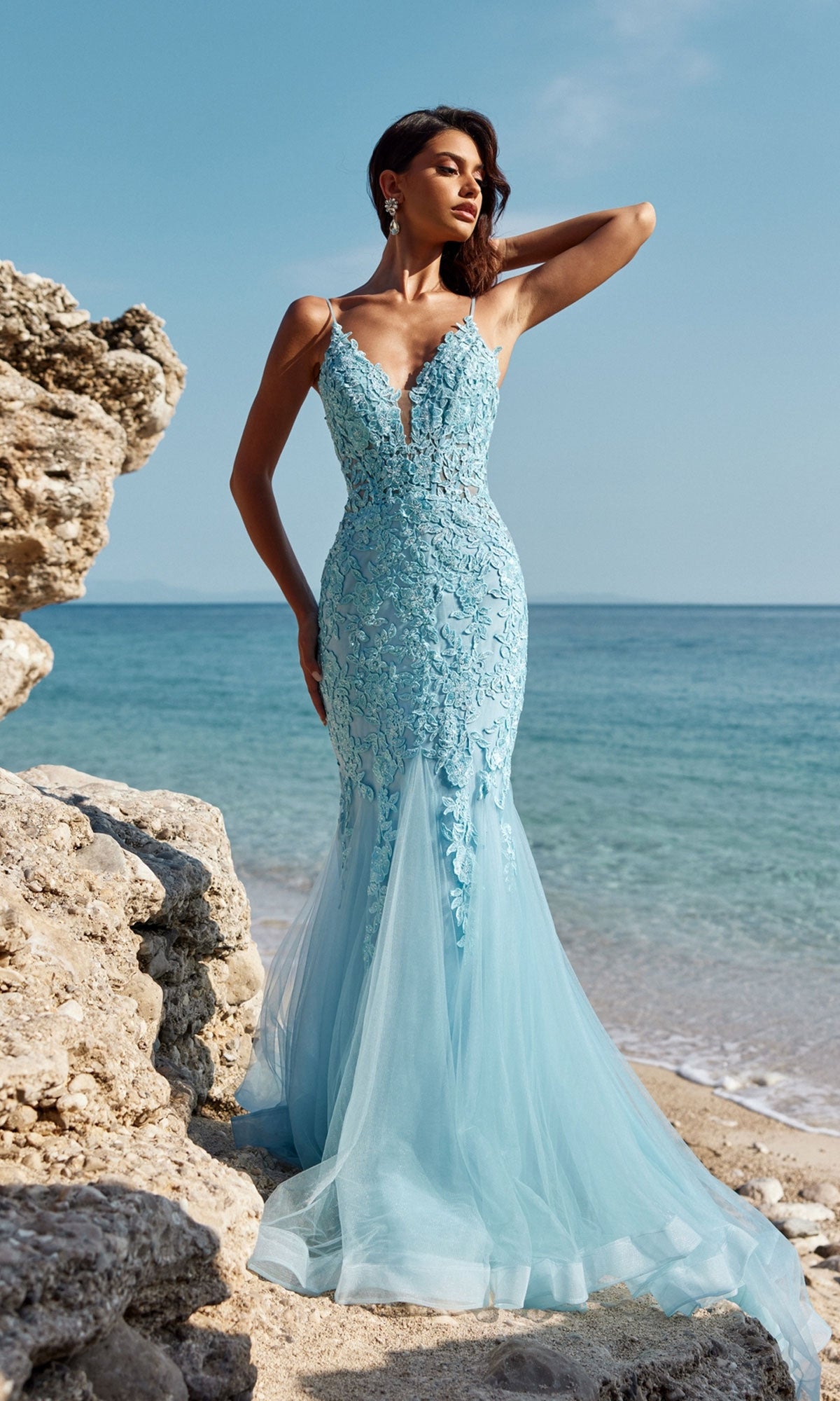 Blush 12130 Long Prom Dress - PromGirl