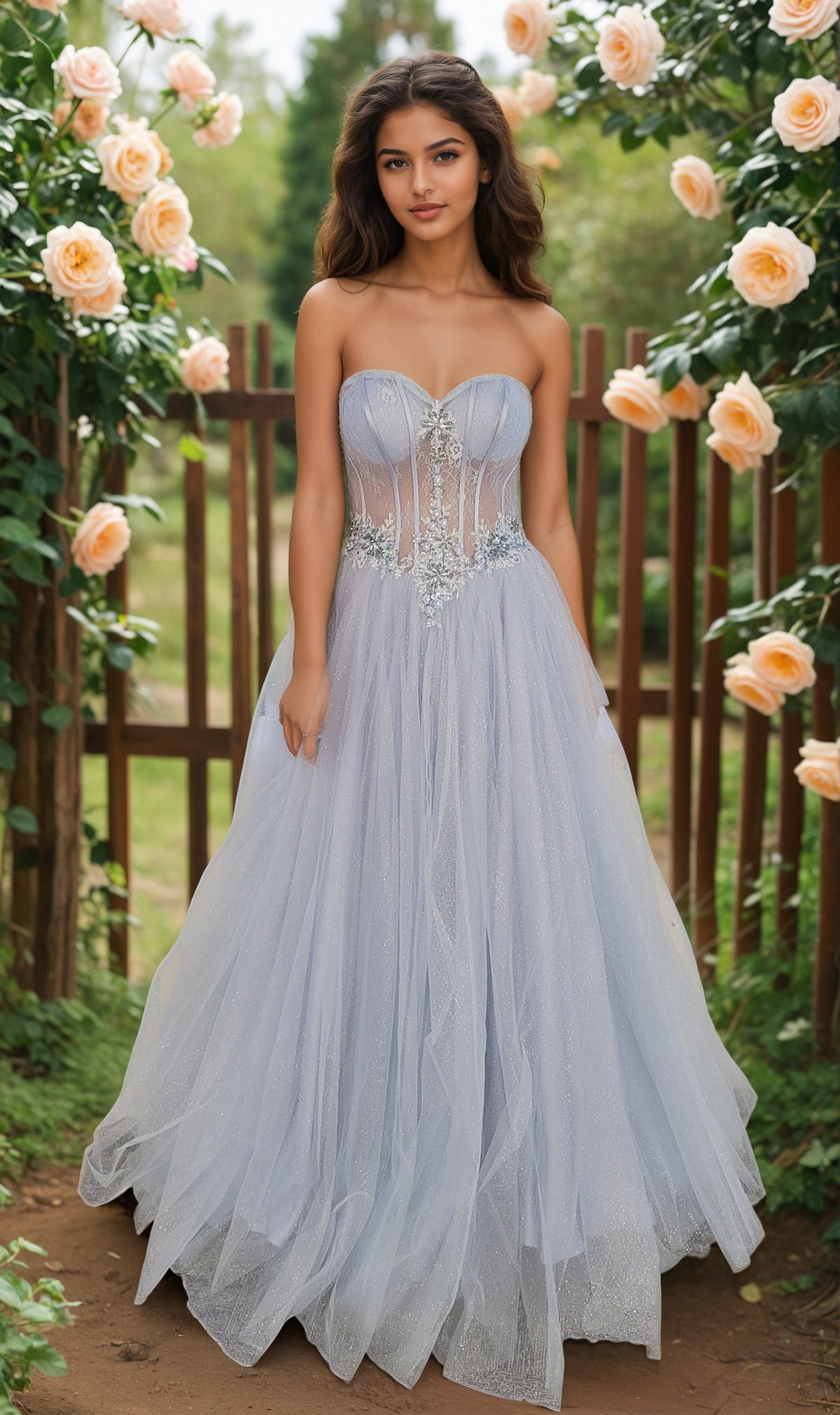 Dave and Johnny 12349 Long Prom Dress