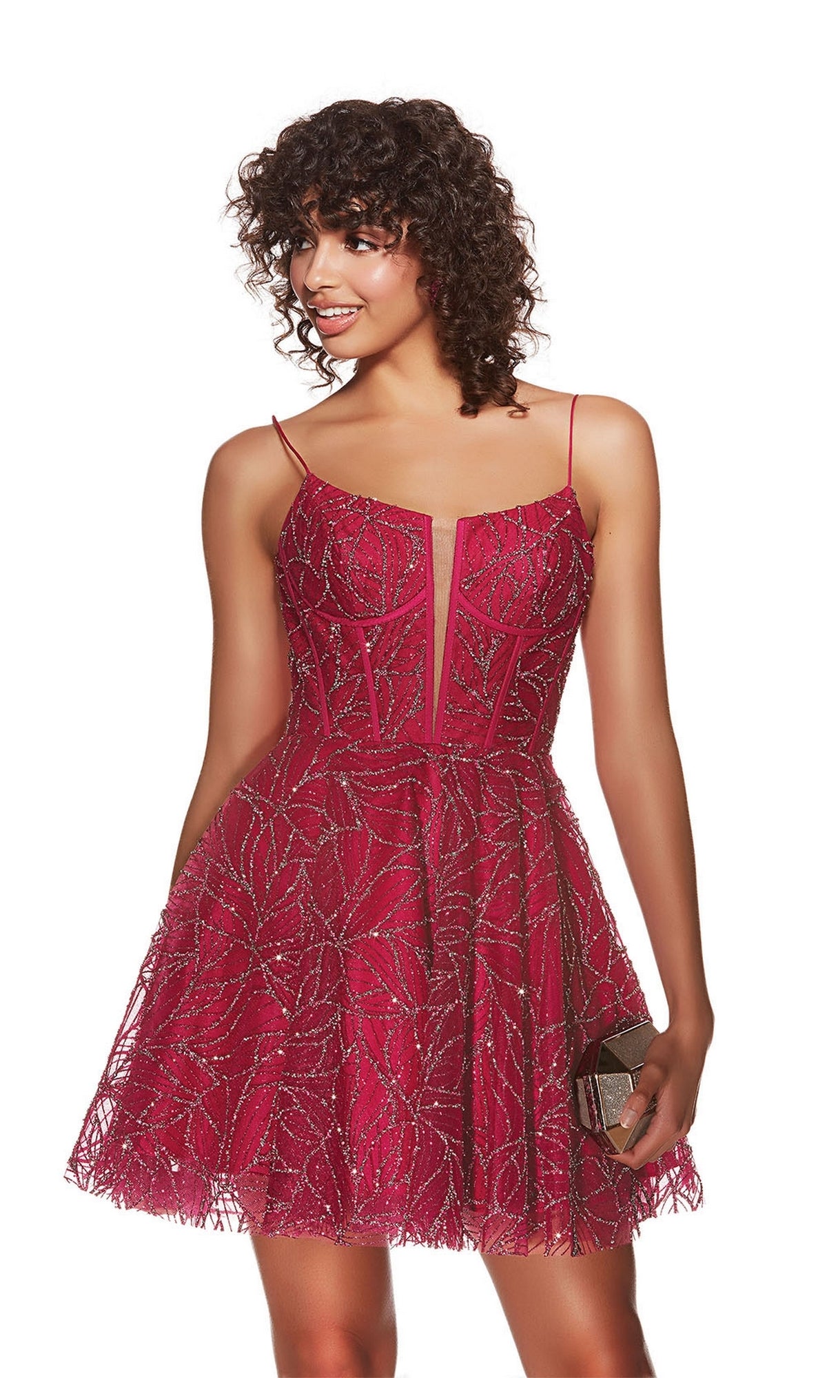 Alyce 3771 Short Homecoming Dress