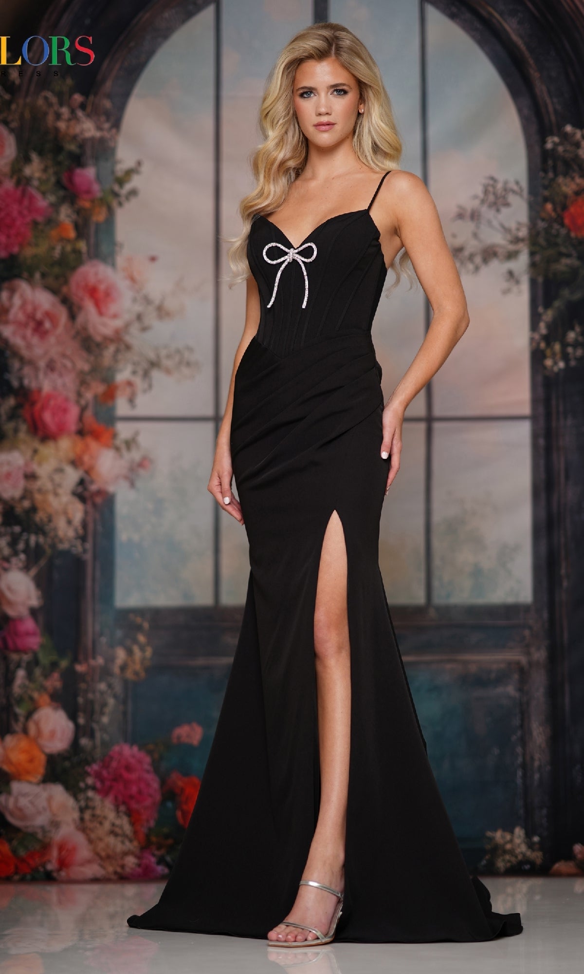 Long Sweetheart Prom Dress with Spaghetti Straps– PromGirl