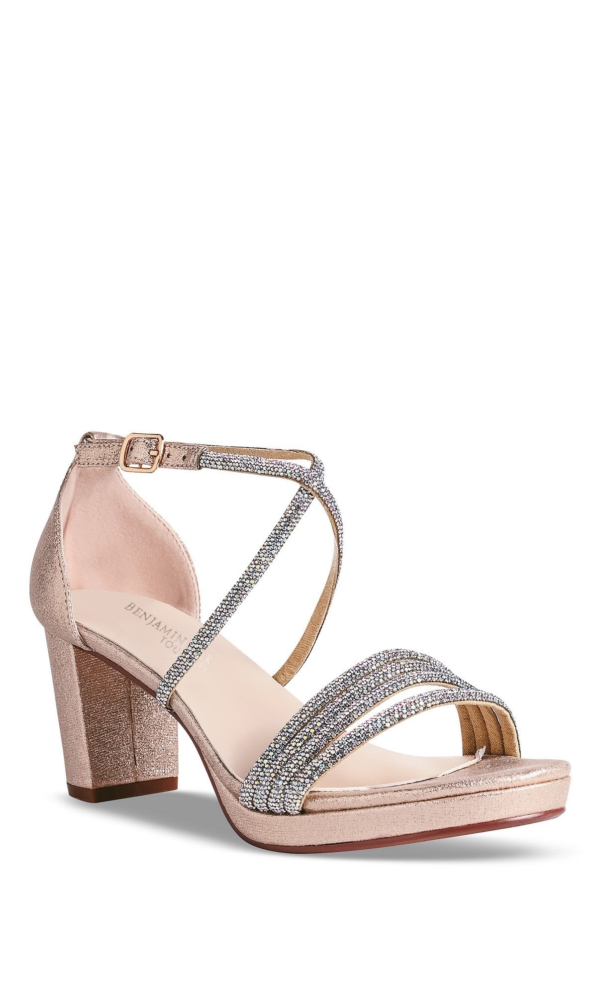 Touch Ups 4779-Tabbie Champagne Prom Shoes– PromGirl