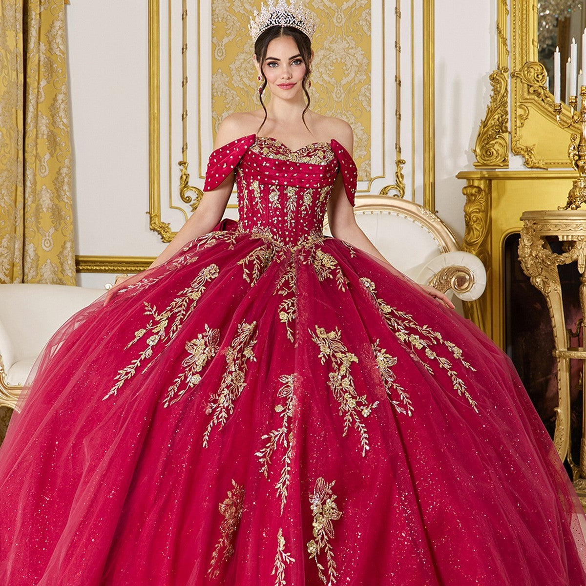 Dancing Queen 5067 Long Quinceanera Dress