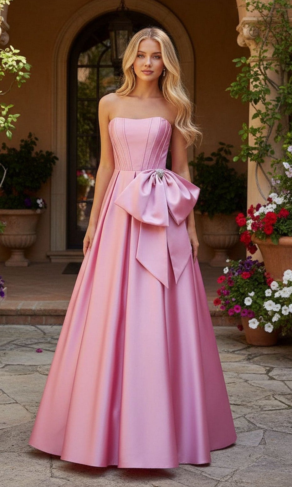 Blondie Nites 5977BN Long Prom Dress– PromGirl