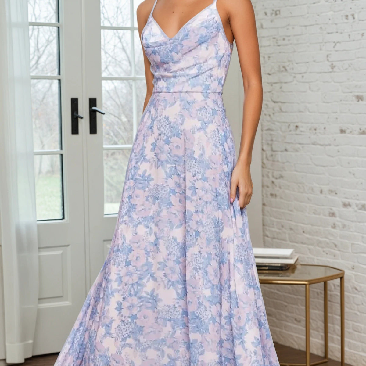 Shop long floral-print prom dresses at PromGirl. See long floral-print ...