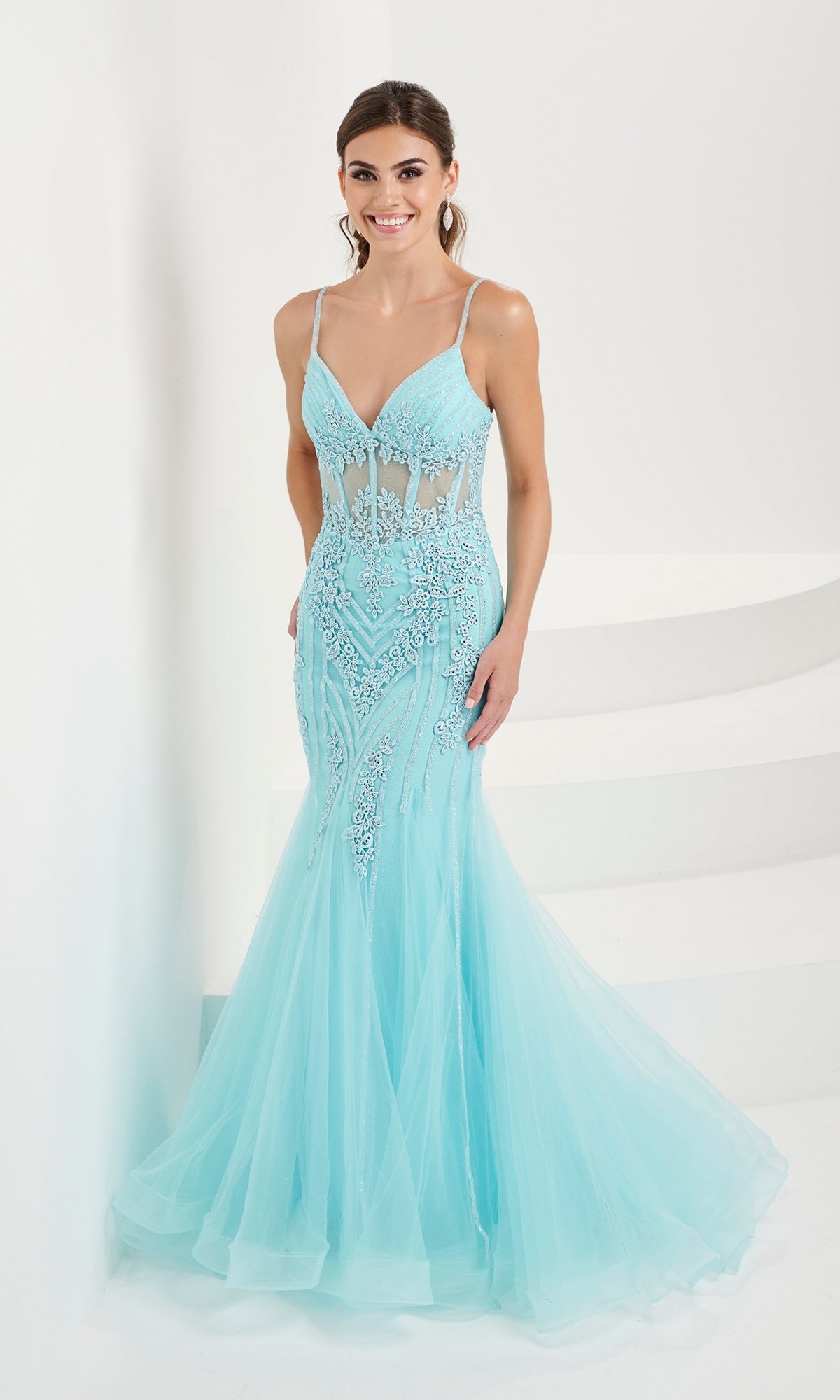 Tiffany 16095 Long Prom Dress - PromGirl