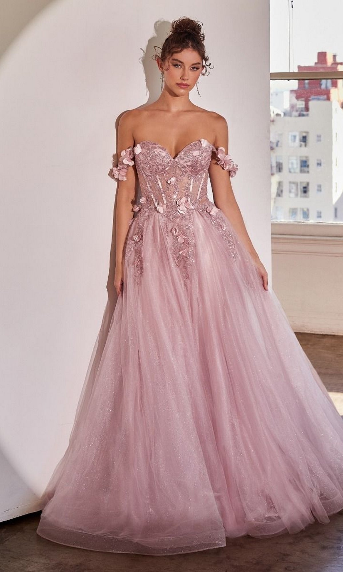 Ladivine CB104 Long Prom Dress - PromGirl