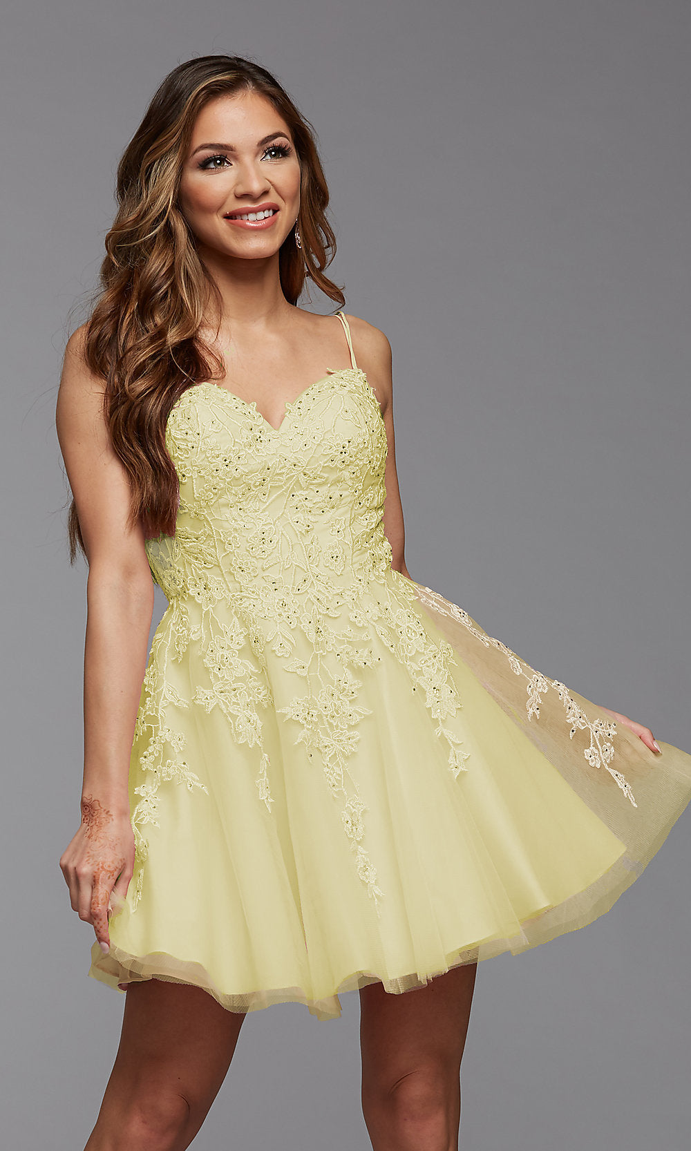 Baby Doll Prom Dress