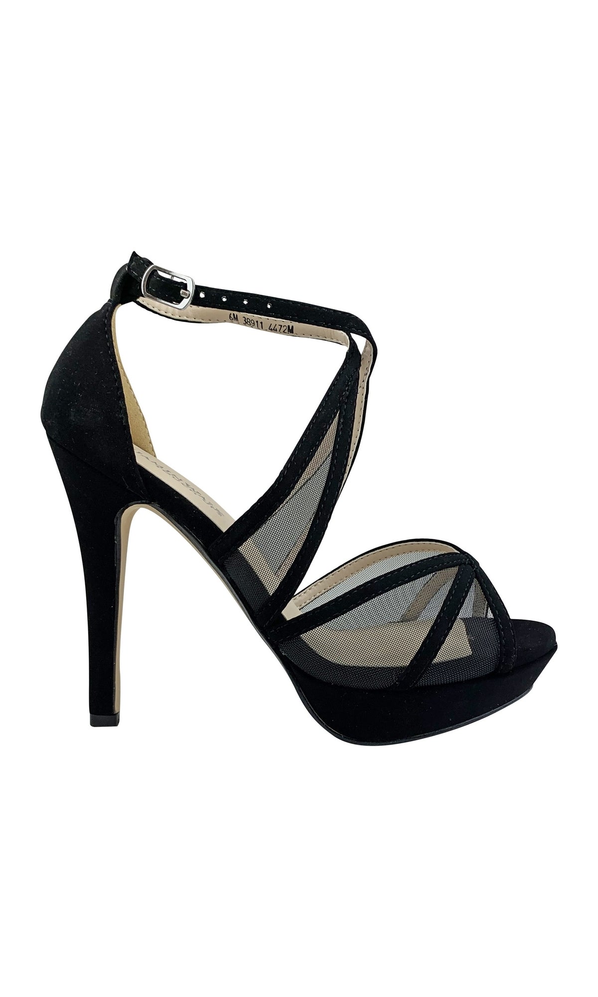 Black Prom Heels Open Toe
